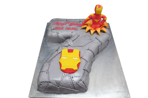 Iron Man Number Design – B0227